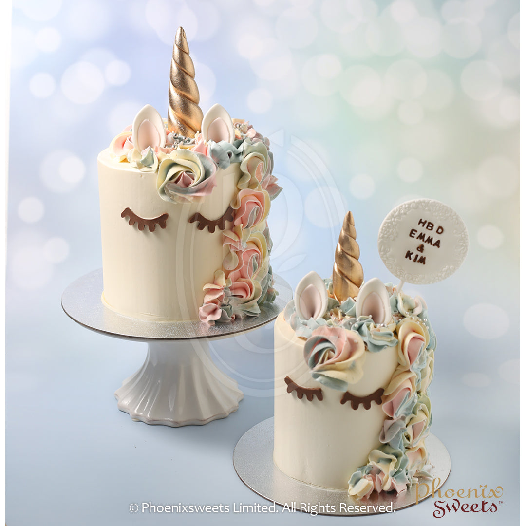 Phoenix Sweets - Order Mini Butter Cream Cake - Classic Unicorn